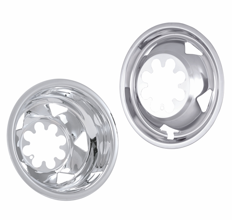 Bolt On Stainless Steel Front Wheel Simulator 22.5 Hub Piloted - Raney ...