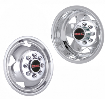 17" 8 Lug For 2011-2022 GMC Sierra 3500 GM Licensed Chrome Stainless ...