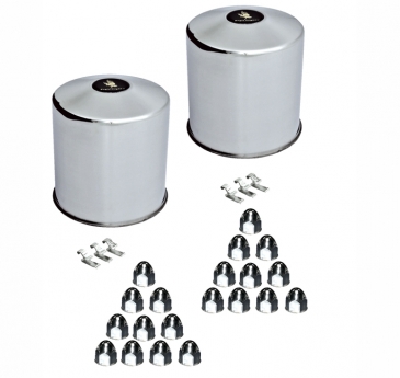 Rear Axle Trim Kit for 10 Lug 1.5" With Retaining Clips - www.JaeEagle.com